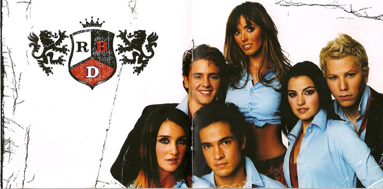 Encarte: RBD - Rebelde (Edição Brasil) - Encartes Pop