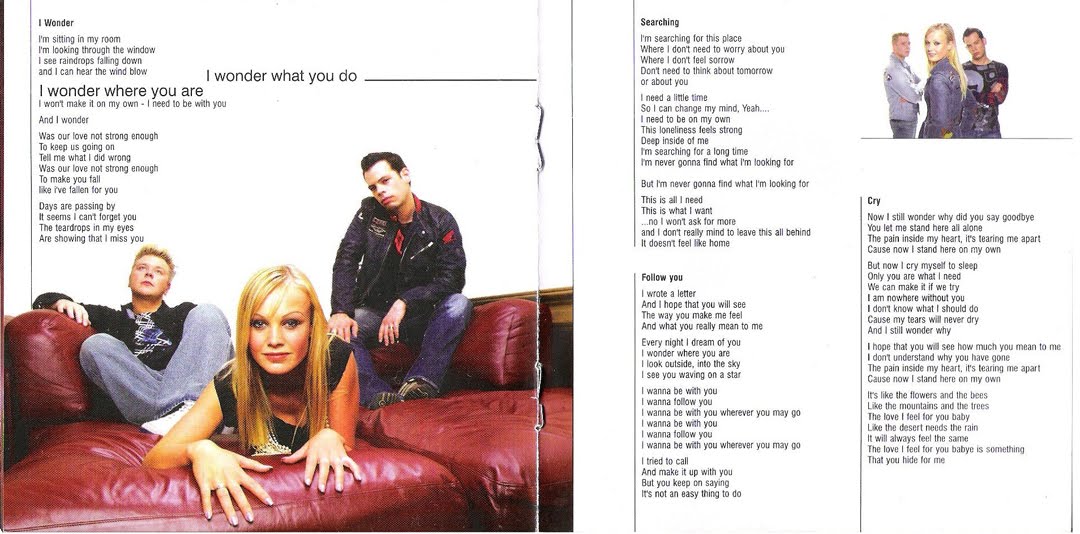 Encarte: Lasgo - Some Things (Versão de Re-Lançamento) - Encartes Pop