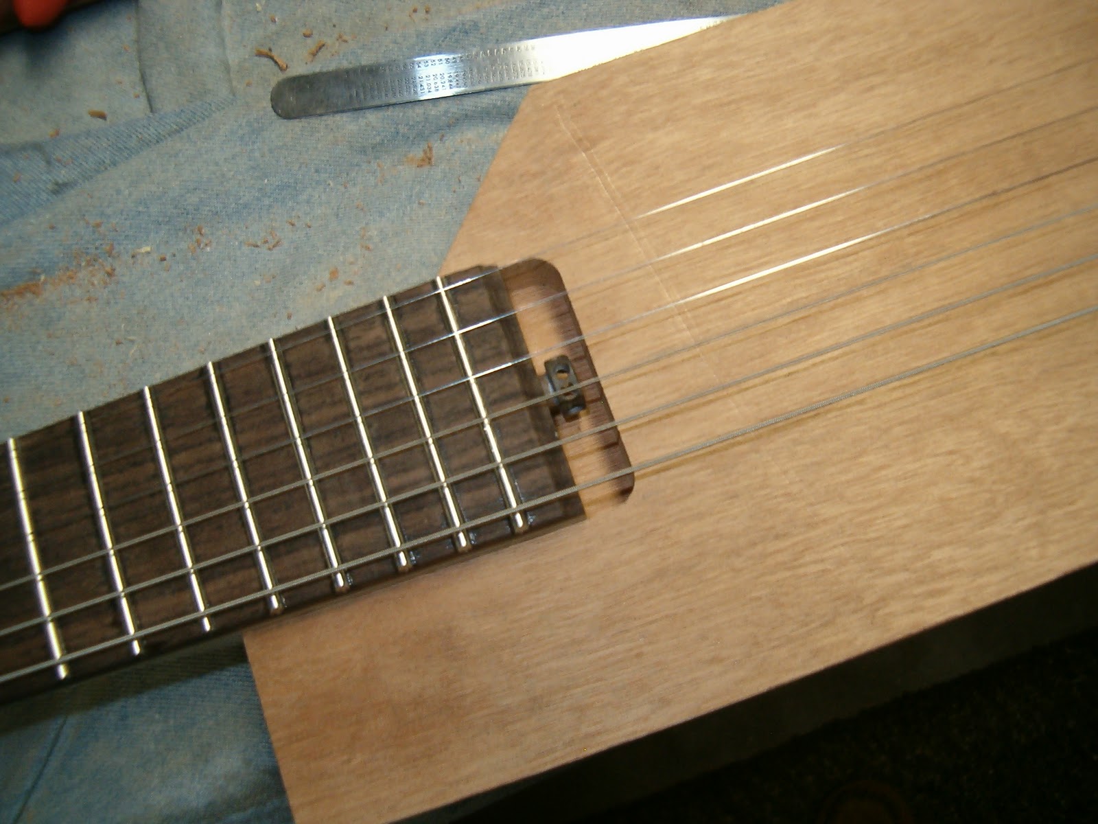 Building Things Backwards: Attaching the Neck, Stabilizing the Basswood ...