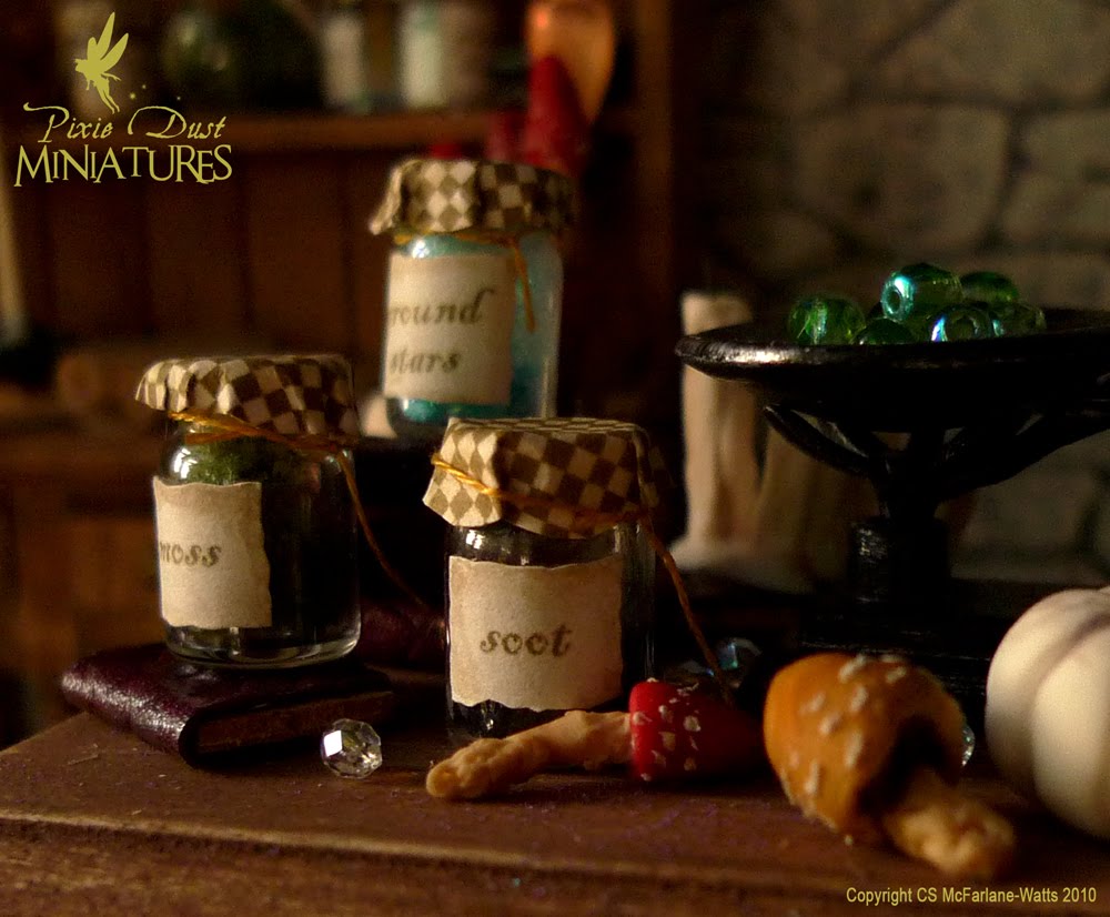 Pixie Dust Miniatures: Bottled Magic Set B