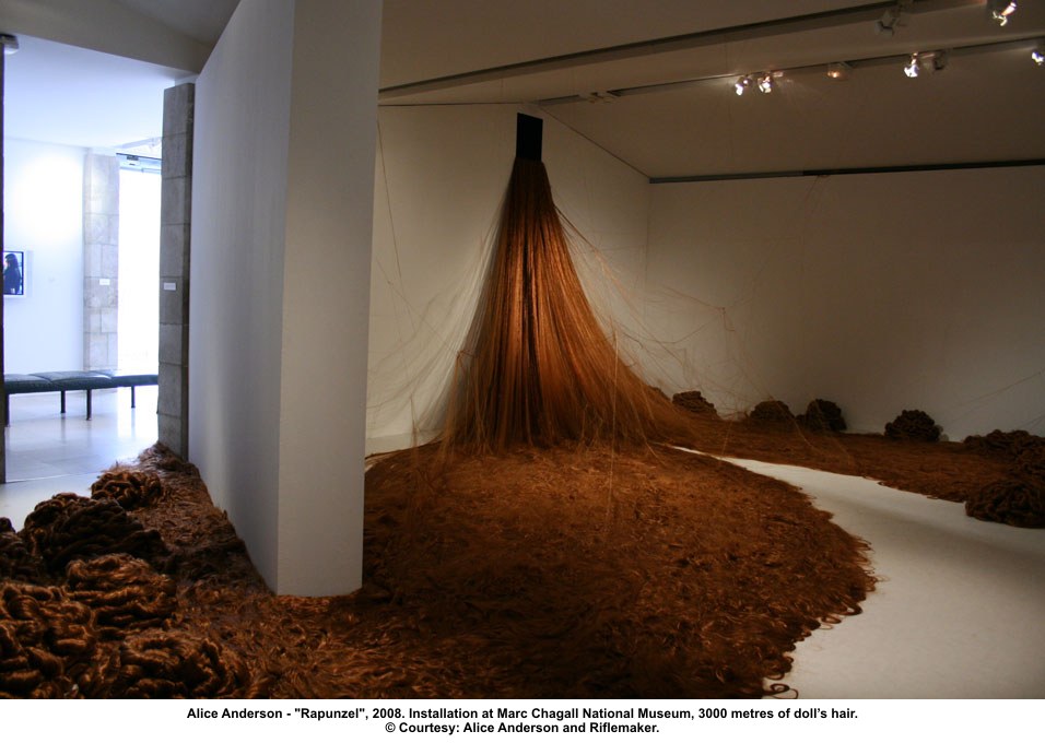 Visual Art: Alice Anderson and Chiharu Shiota