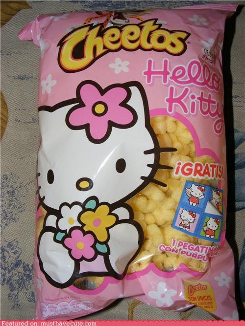 Catsparella: Hello Kitty Cheetos