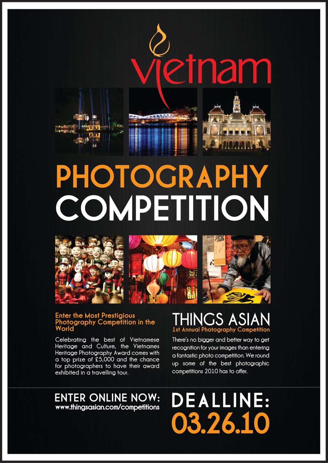 TNGUYEN DESIGN: Photography Competition Poster (ThingsAsian)