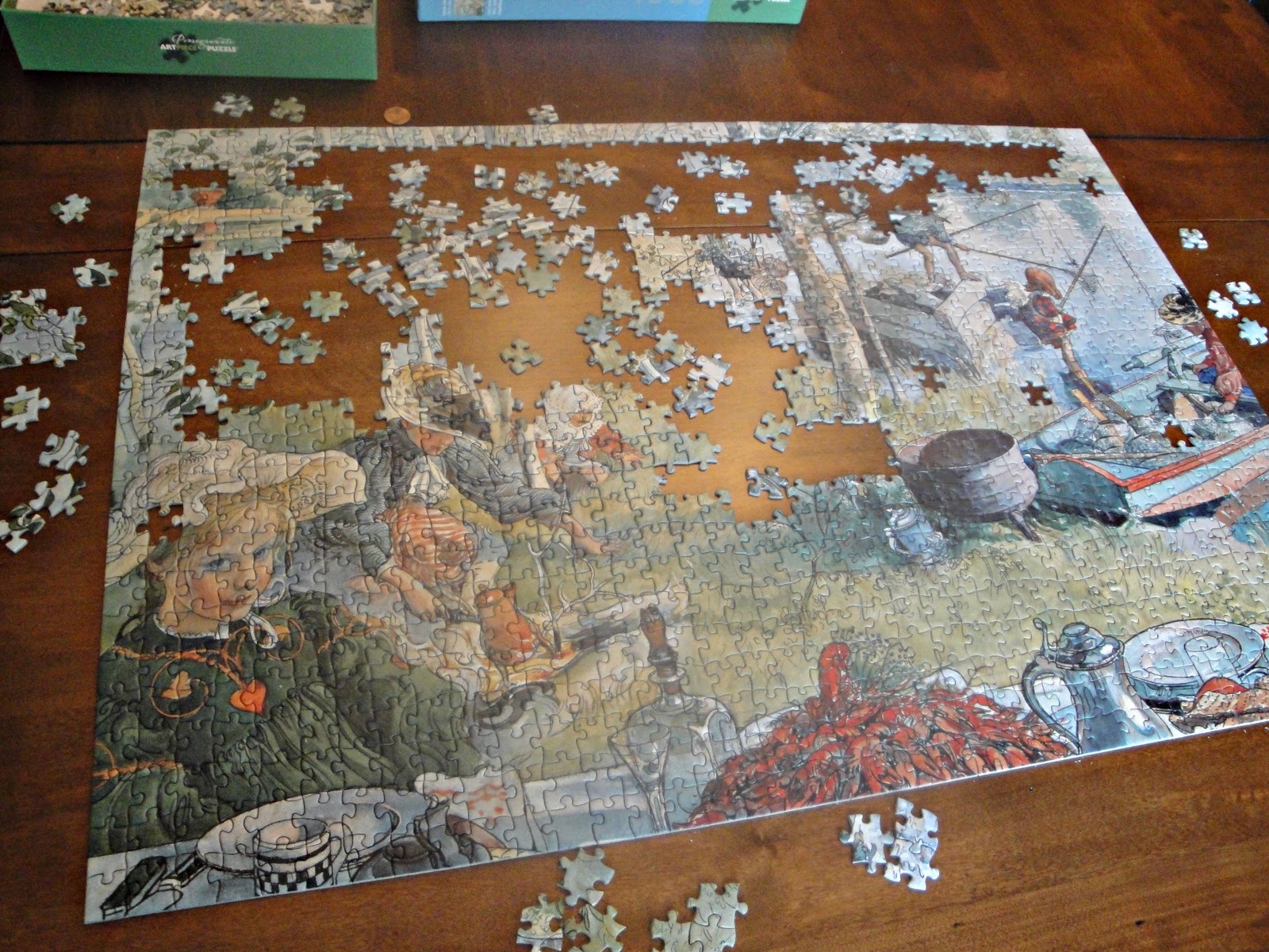 So Many Memories: One of My Favorite Things ~ Jigsaw Puzzles