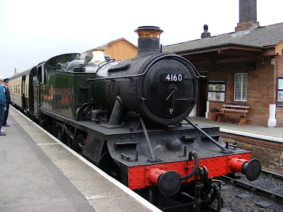 Sam's World: Somerset Holiday Post V: "4160, ex-GWR 41XX Large Prairie ...