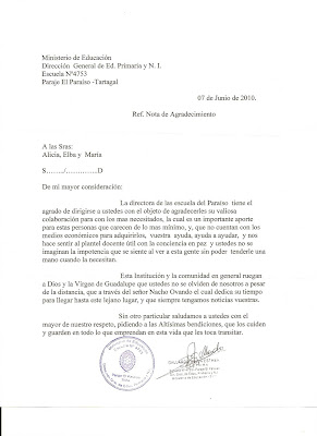 La Argentina Descuidada: Agradecimientos de acá y de allá
