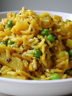 EsyRecipes: Indian Rice and Potatoes