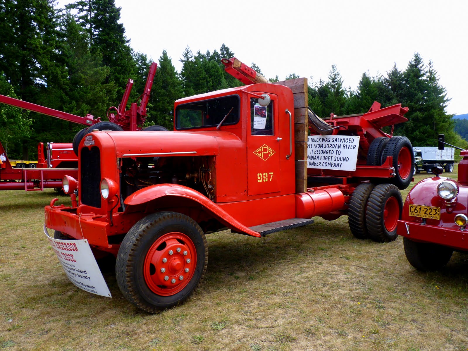 BC Forest Discovery Centre: Antique Truck Show 2010