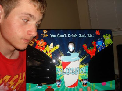 Cloverfield Clues: Slusho Laptop Prize