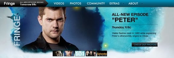 Official FOX Fringe Website Redesigned ~ Fringe Television - Fan Site ...