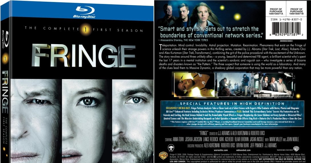 Fringe Blu-Ray Reviews ~ Fringe Television - Fan Site for the FOX TV ...