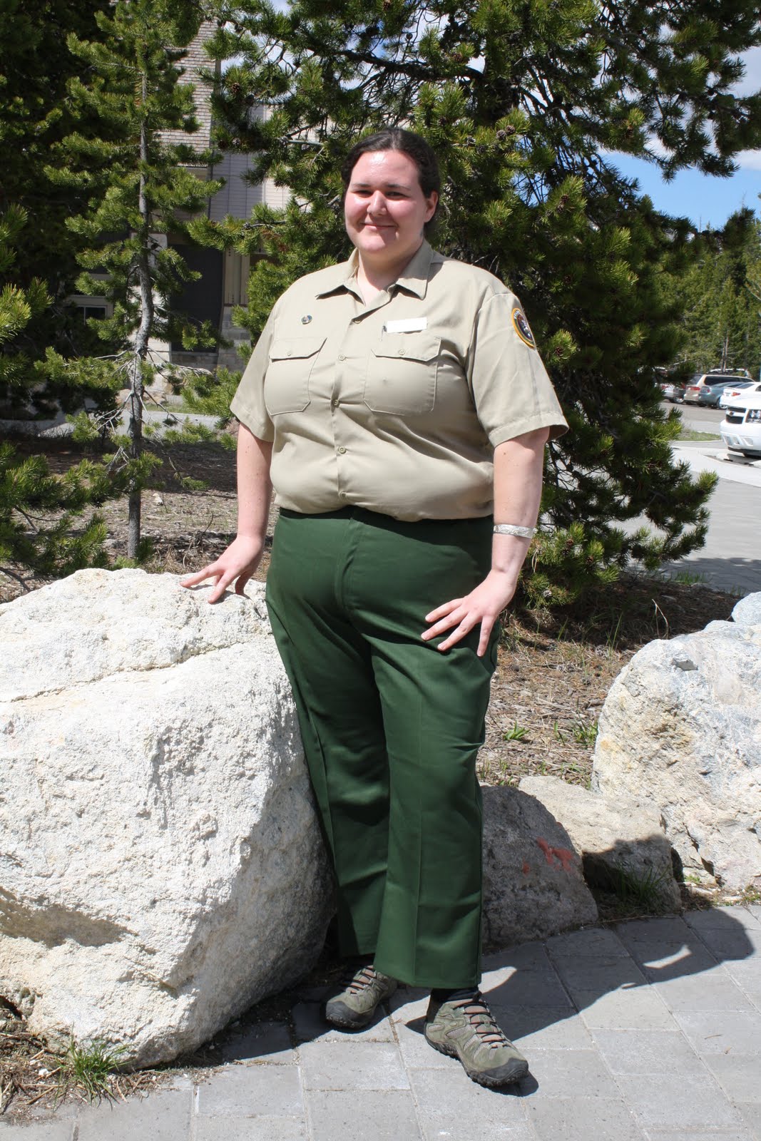 Robyn In Yellowstone: Morgan: NPS Volunteer