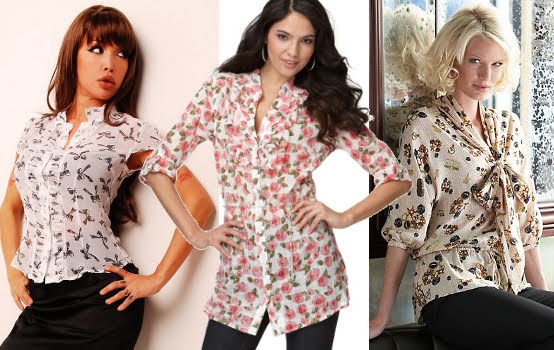 Breezy Print Blouses