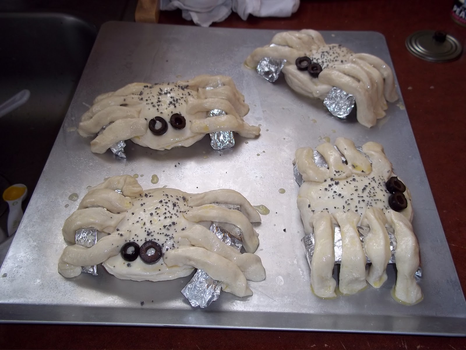 The Daily Smash: Ham and Cheese Spiders
