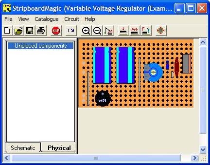 ZON 152: Perisian Merekabentuk Stripboard Untuk Litar Elektronik