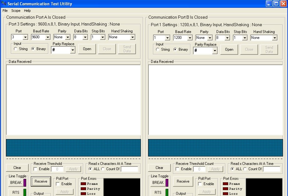 Free Resource For Embedded Holic: Serial Port Test Utility With "Visual ...