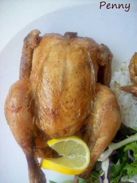 El Rincón de la Mariposa: Pichón al Horno