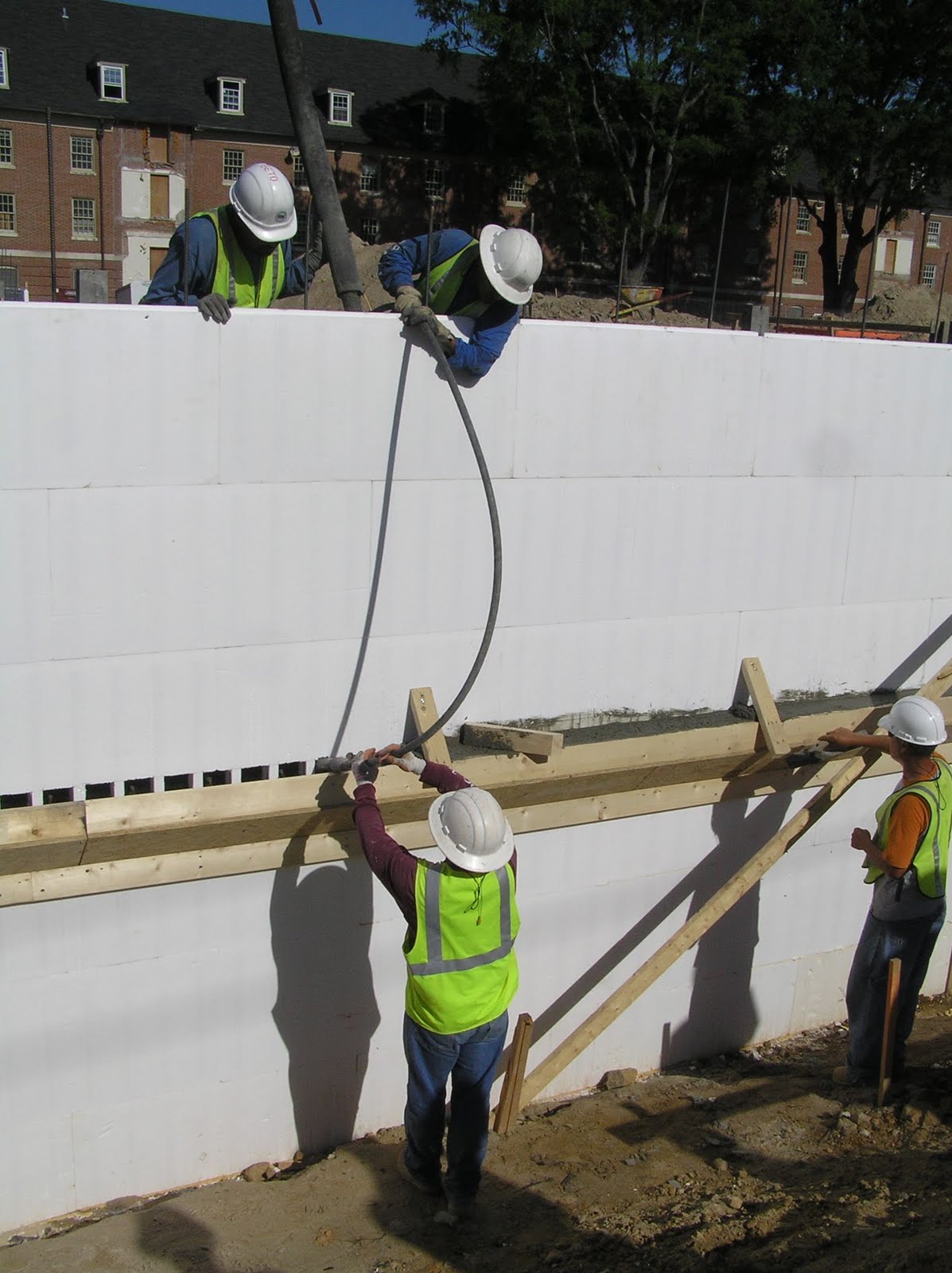 Carolina X Wall: The X Factor in Green Building: Integrated Brick Ledge ...