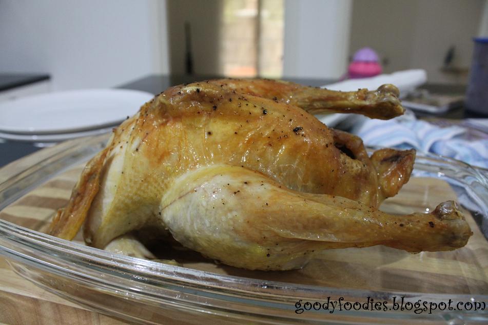 GoodyFoodies: I cooked: Roast Chicken