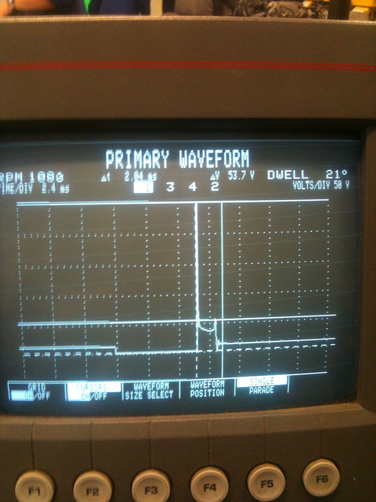 Singhs' 4826: WS8 Primary & Secondary Ignition Patterns
