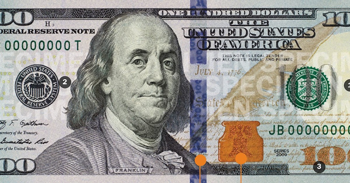 Barliga: Noua bancnotă de 100 de dolari