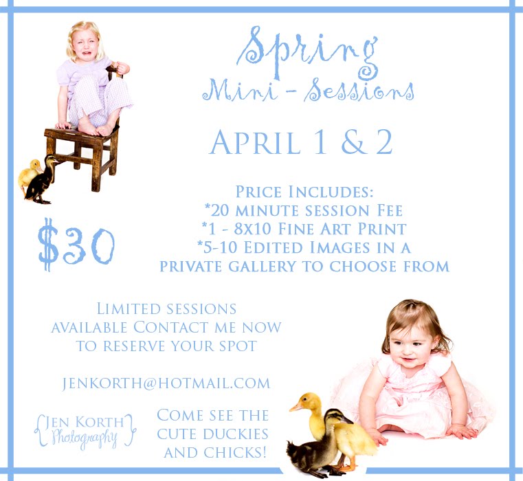 Jen Korth Photography: Spring Mini-Shoot {Utah Child Photographer}