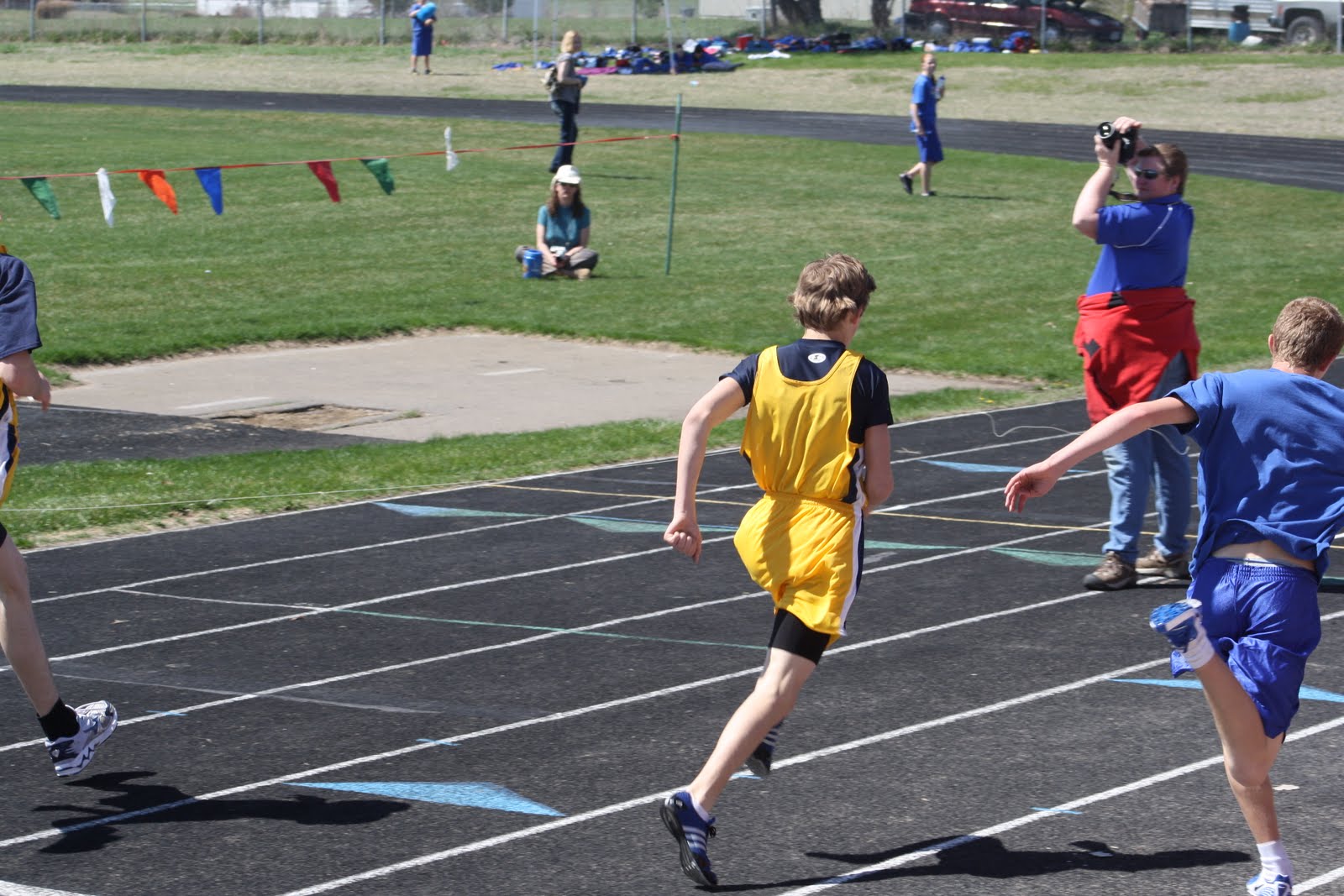 A Day in the Country: Tyler's First Track Meet '10