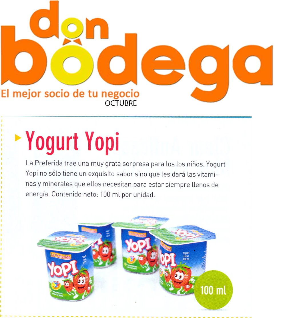 Master Communications : Comunicaciones Estratégicas y Prensa: YOGURT YOPI