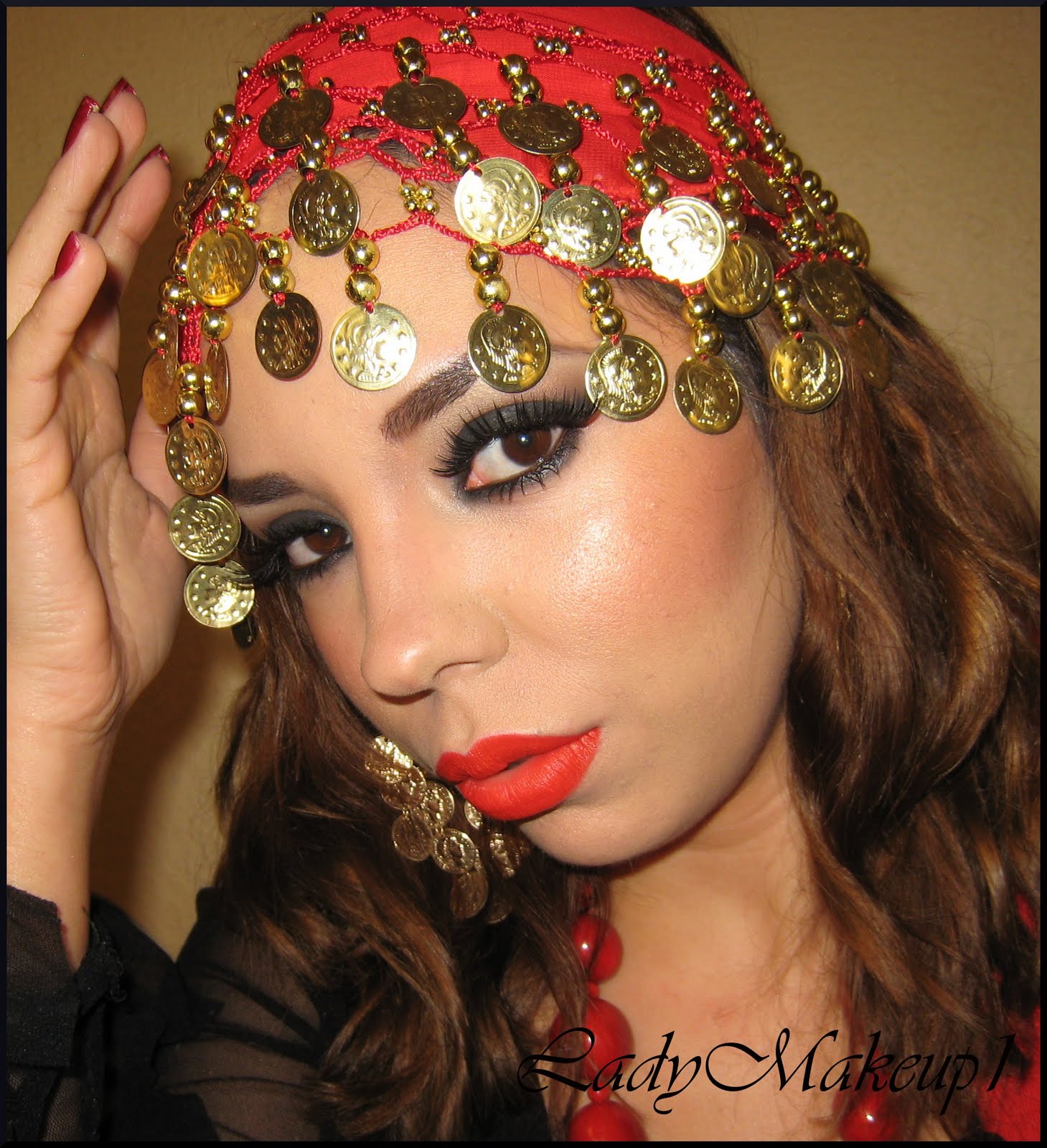 Gypsy Makeup - Maquillaje de Gitana - Dreams, Colors and Glitter