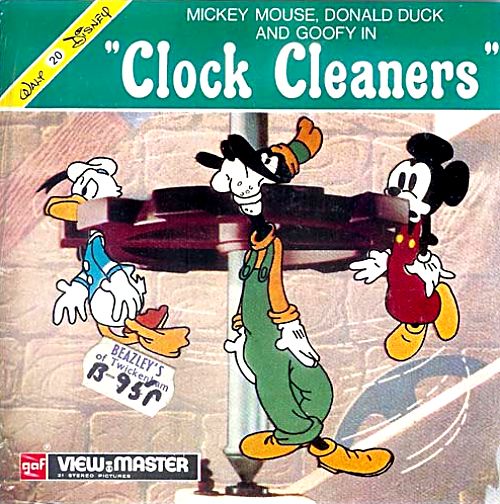 Viewmaster: WALT DISNEY 20: CLOCK CLEANERS
