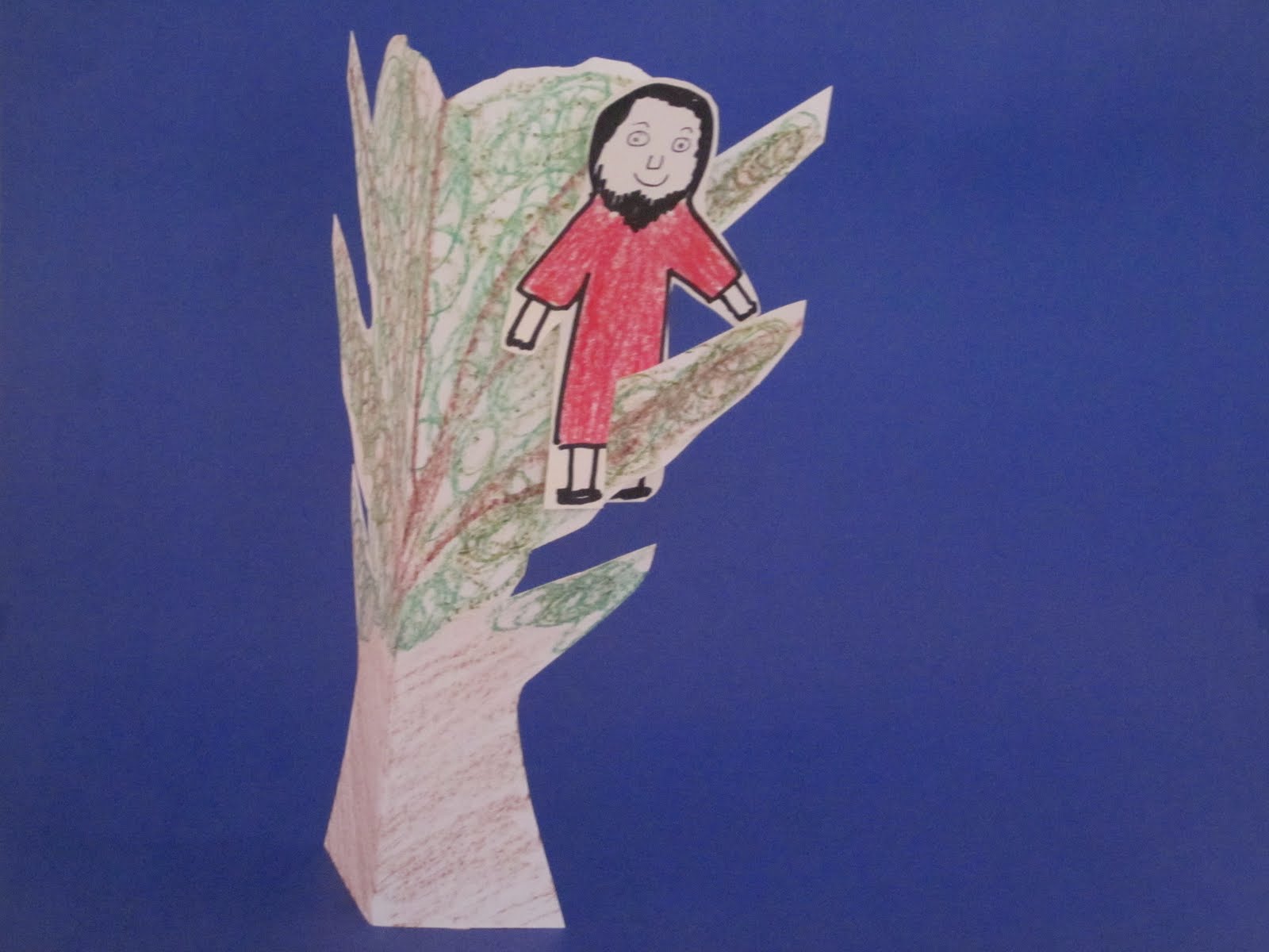 IDEAS UNLIMITED: Zacchaeus Meets Jesus Bible Story & Lesson