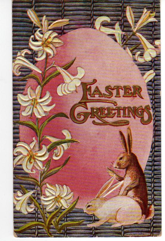 View from the Birdhouse: A Few Antique Easter Cards