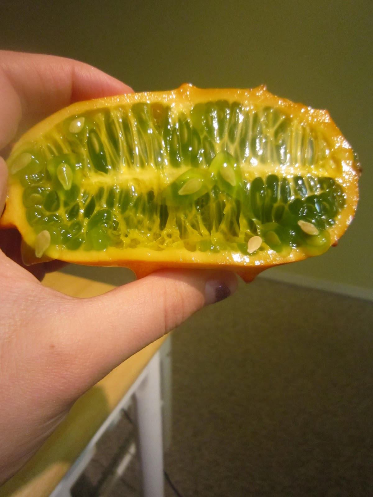 Stephanie's Sapid Adventures: Kiwano Horned Melon