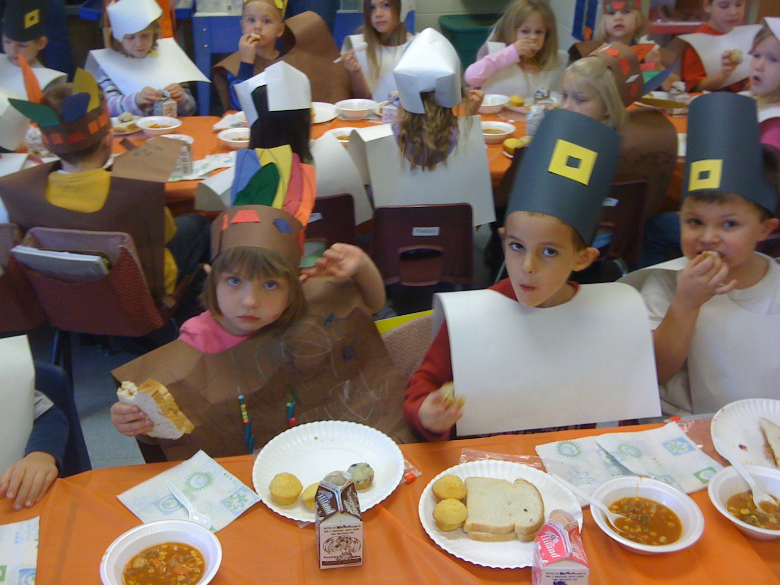 Welcome to Mrs. Tuck's Kindergarten Class: Thanksgiving Feast in Mrs ...
