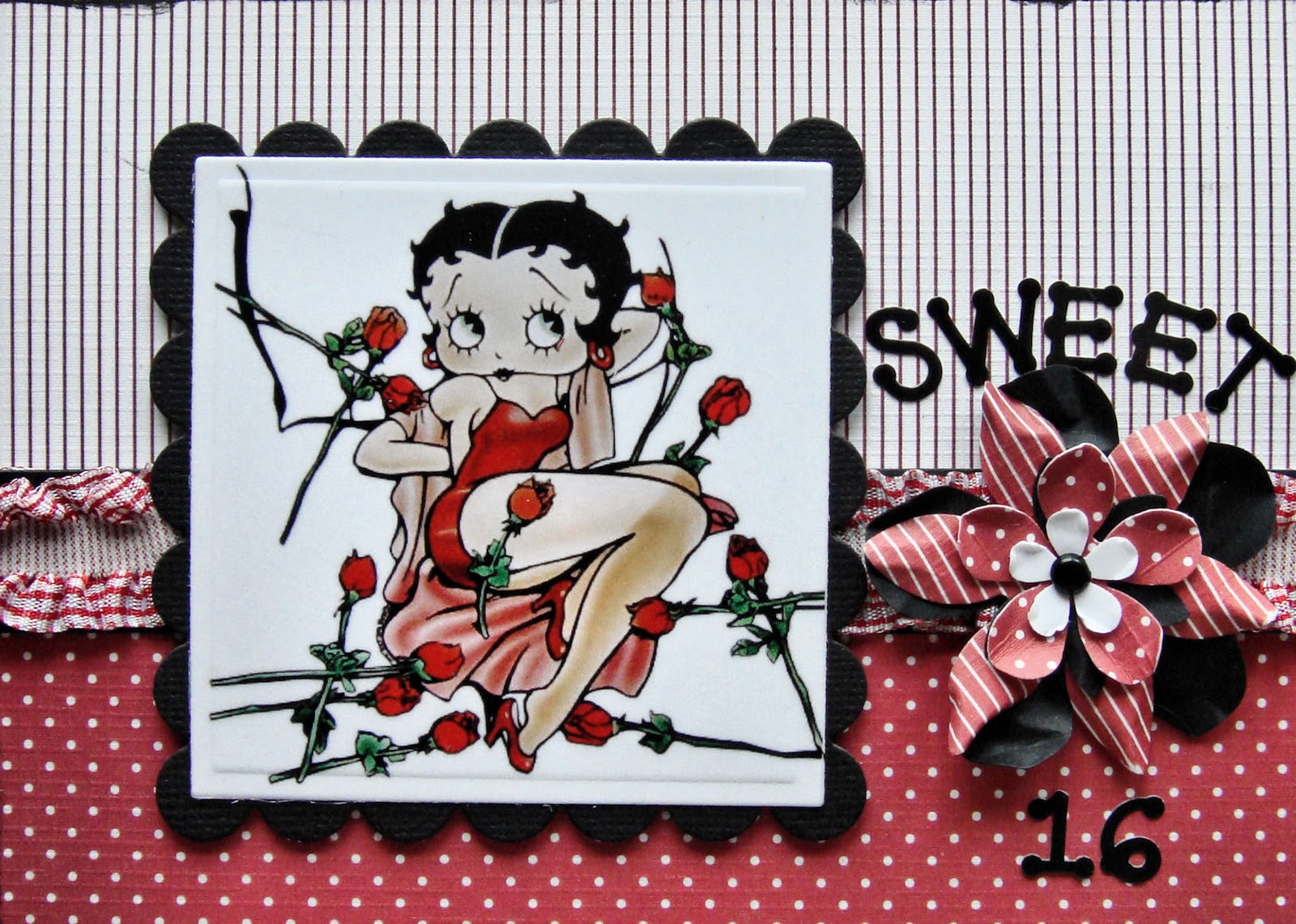 Cards by Loes: Betty Boop