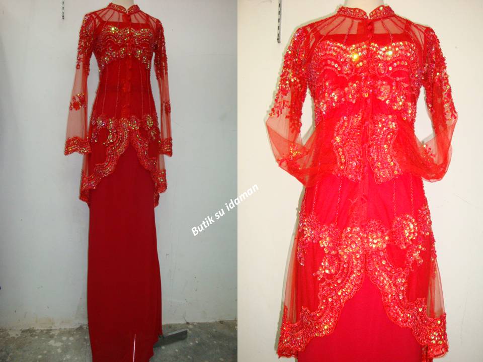 BUTIK SU IDAMAN FESYEN ENTERPRISE: baju kebaya lis baru labuchi manik ...