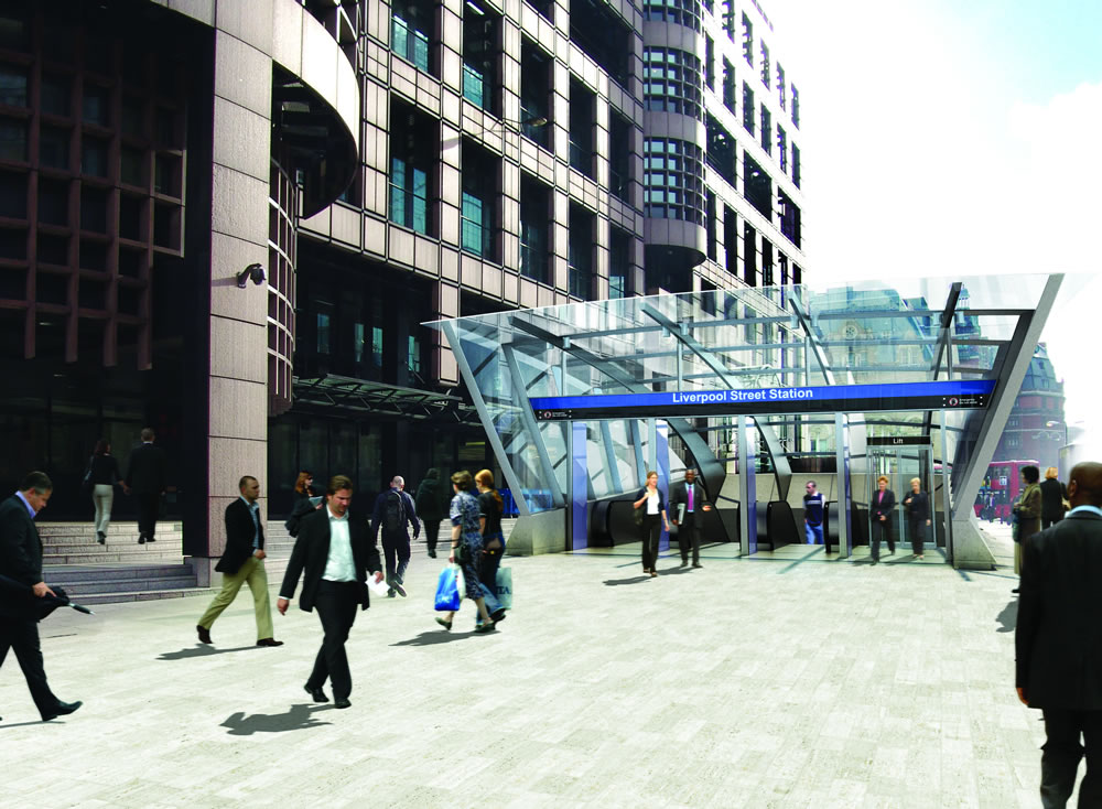 Crossrail Designs: Liverpool Street - London Reconnections