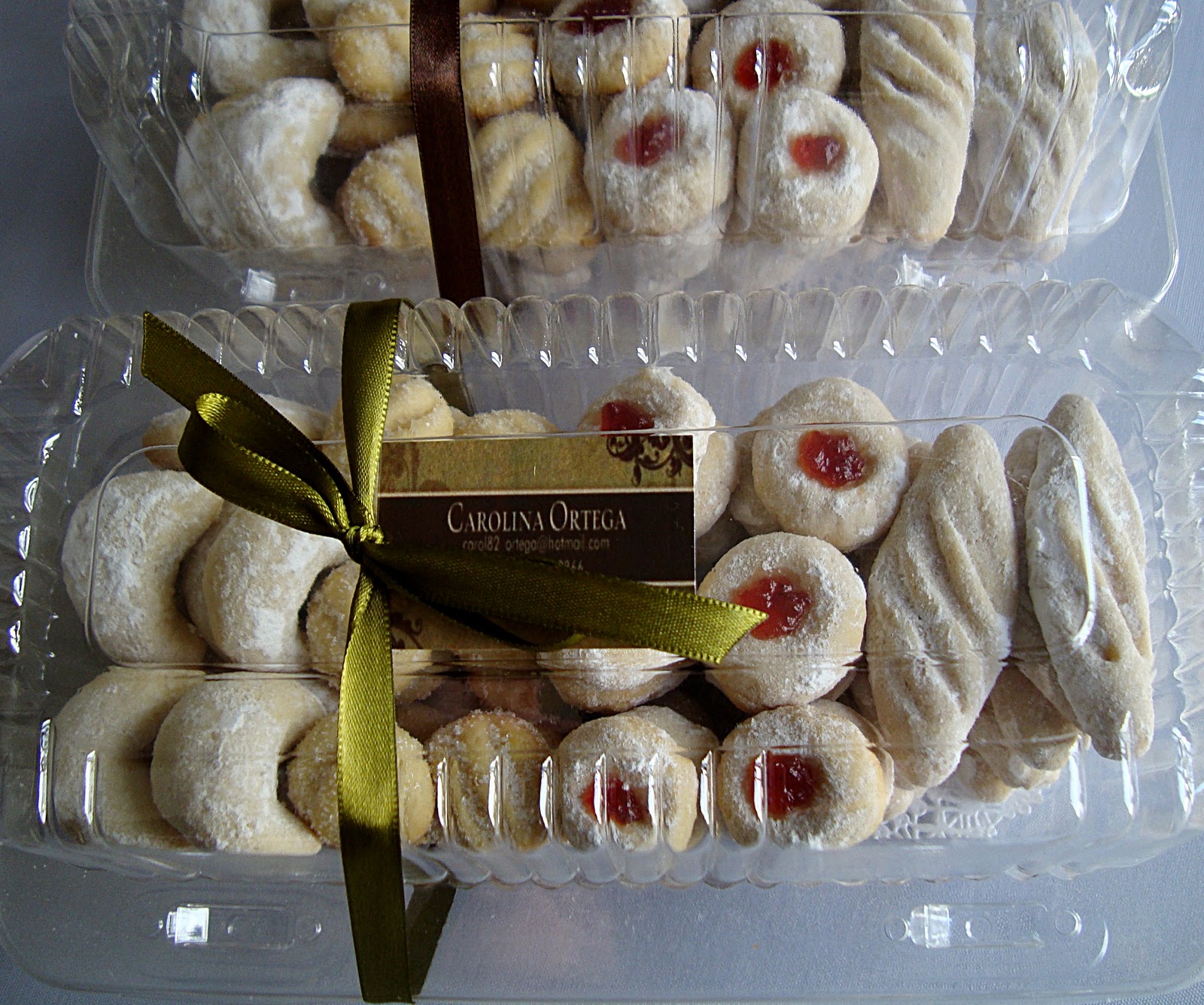 Repostería Carolina: Cajitas con repostería diversa, una buena opción......