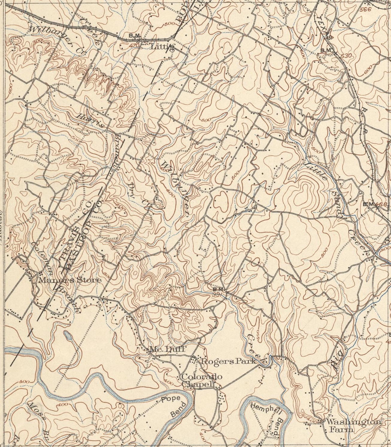 Sons of the Republic of Texas: Bastrop County Headright Maps