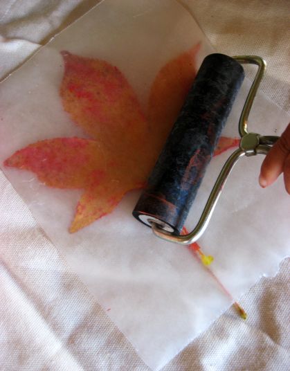 Homefront Team: Happenin How To: LEAF PRINTS!