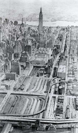 Penn Station Pathfinder: Maps & Models: Robert Moses Planning Maps