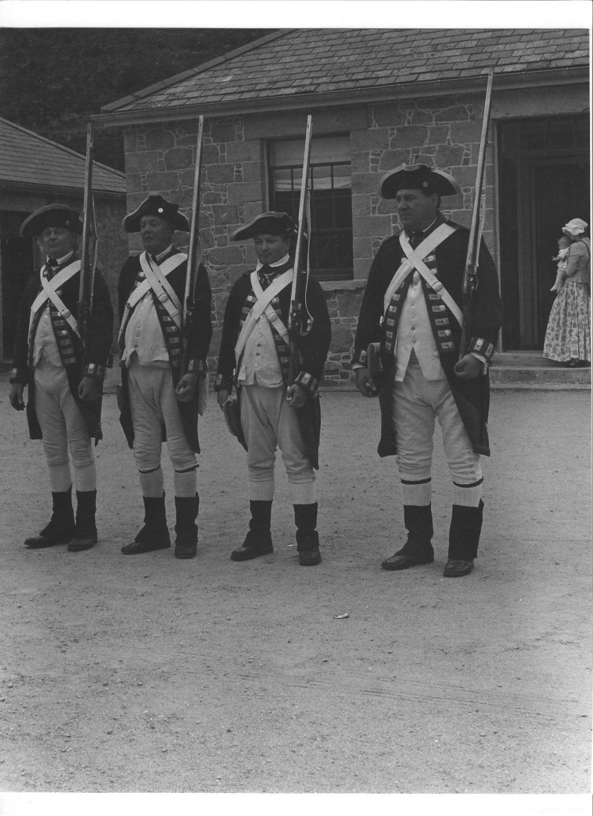 Jersey in Black and White: 1781 jersey militia men on parade at Greve ...