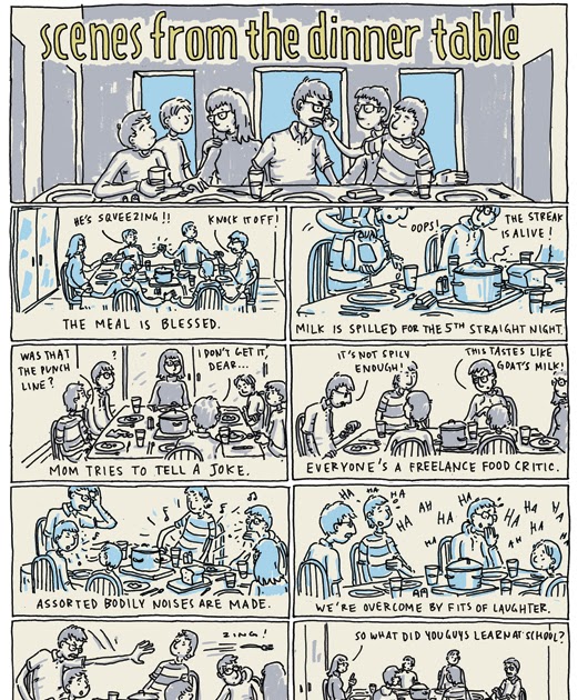INCIDENTAL COMICS: Scenes from the Dinner Table