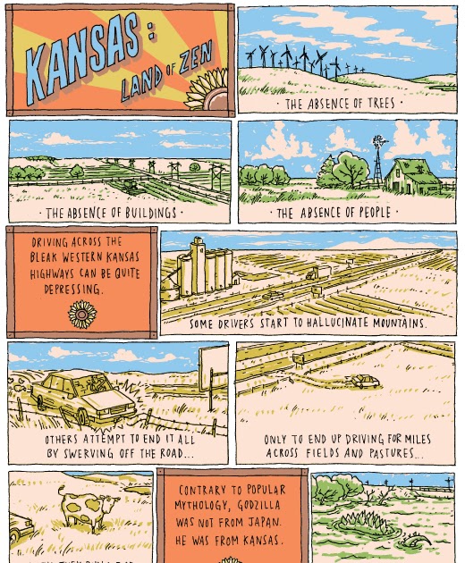 INCIDENTAL COMICS: Kansas: Land of Zen