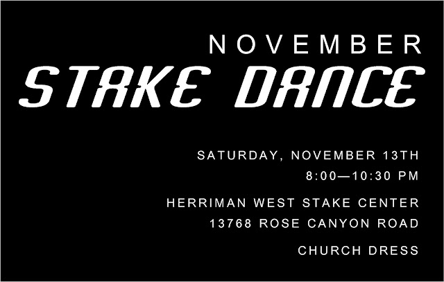 Herriman Multi-Stake Dances: November Stake Dance