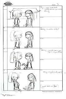 Dragon Hostile 17 Studios: Avatar the Last Airbender Storyboard Test