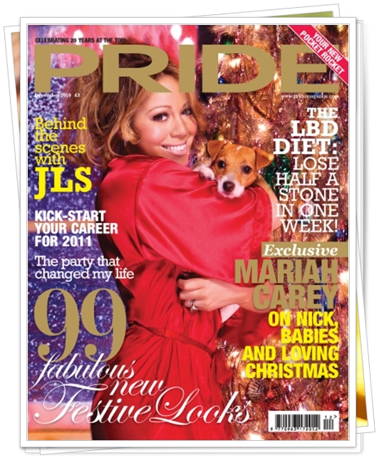 Mariah Carey Covers PRIDE Magazine | Media Crumbs
