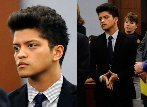 Bruno Mars Goes To Court In Vegas | Media Crumbs