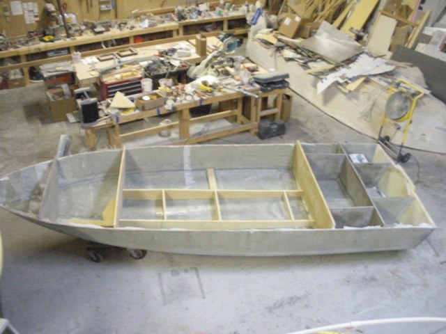 Custom Flats Boat Build: Superstructure Complete