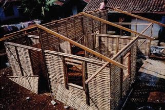 Bambu Sebagai Tulangan Dinding | fariable